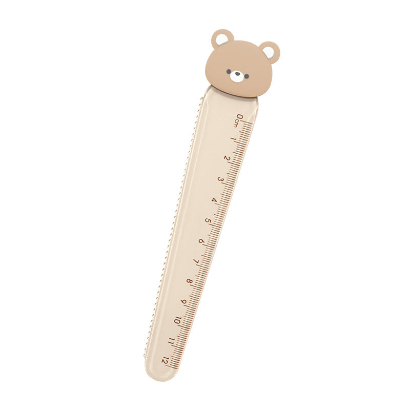 Kamio Animal Rbber Charm Ruler 12cm | Oomomo Canada