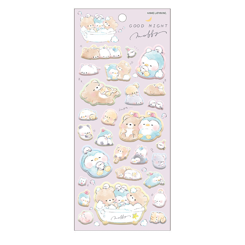 Shop Kamio Sleeping Moffy Animals Stickers at Oomomo Canada. | Sticker ...