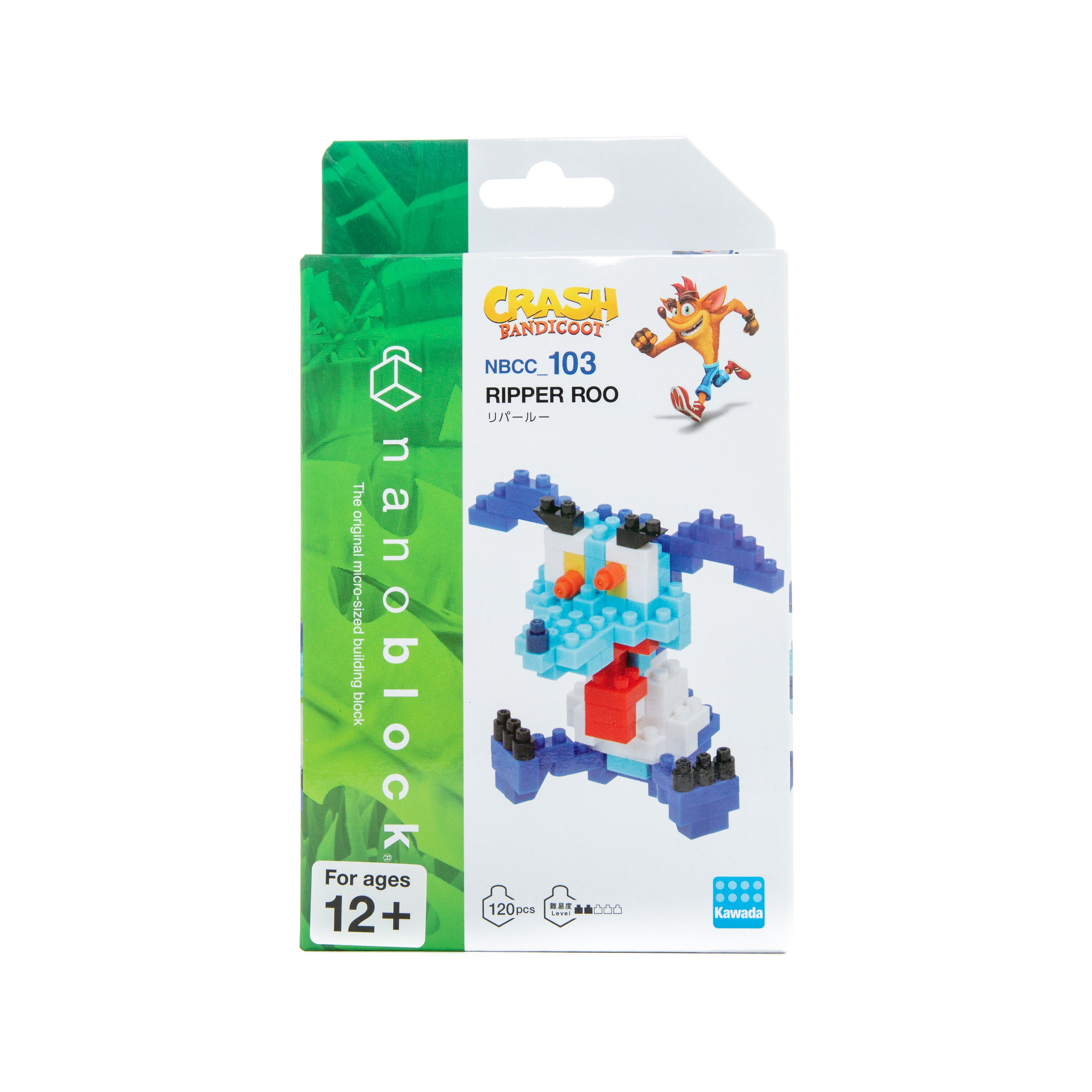 Kawada Crash Bandicoot Nanoblock Ripper Roo | Nanoblock | Oomomo Canada