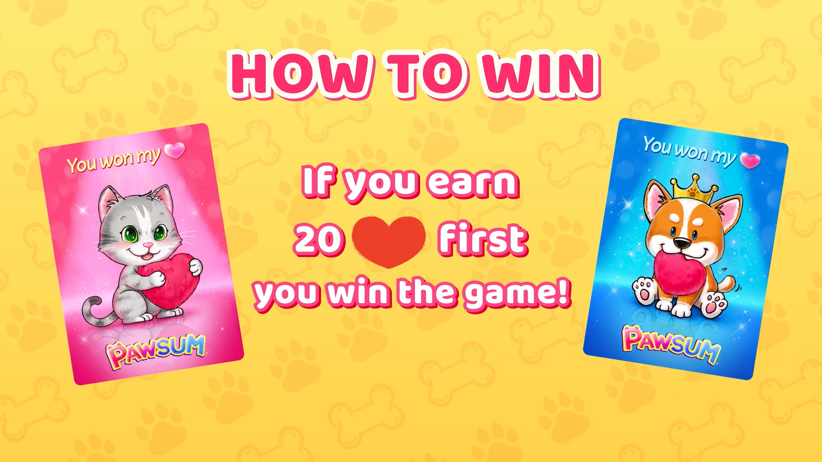 PAWSUM Action Playing Cards -Trading Card Game with 20-face dice ...