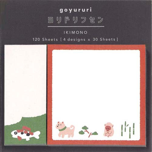 El Commun Goyururi IKIMONO Sticky Note - El Commun | Oomomo | Oomomo