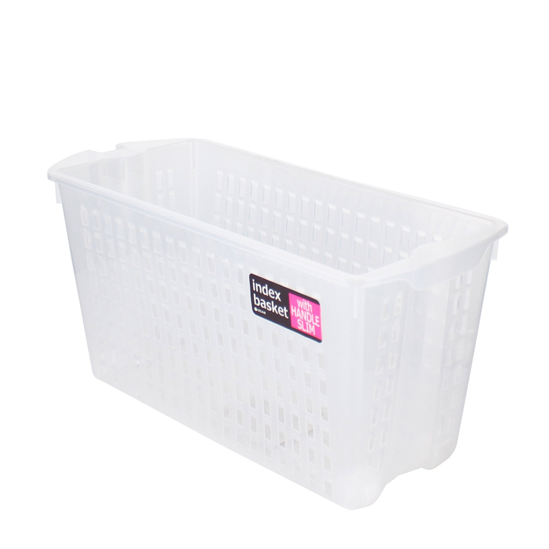 Slim Type Clear Rectangular Basket with Handle | Oomomo Canada