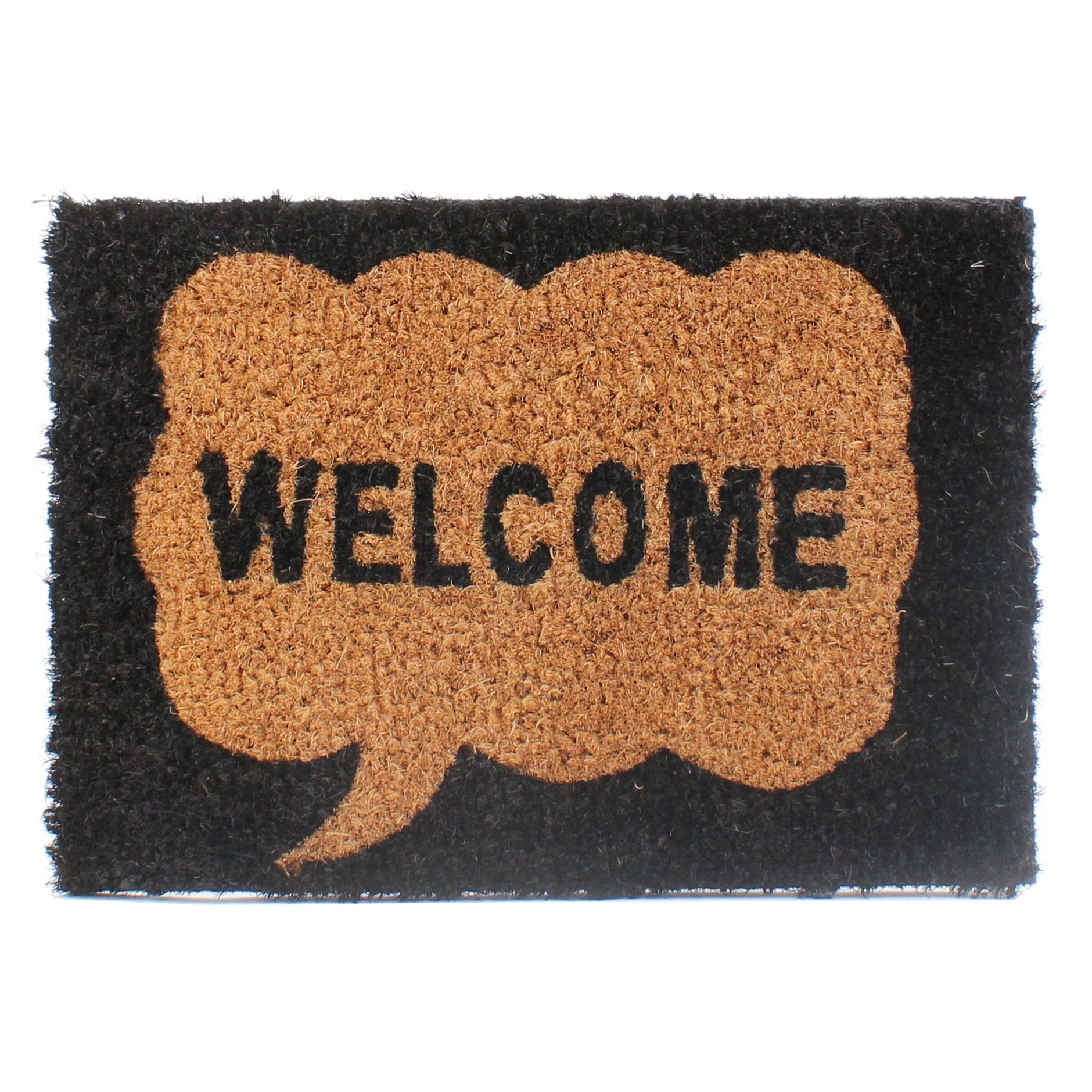 Mini "Welcome" Speech Bubble Door Floor Mat | Oomomo | Oomomo Canada
