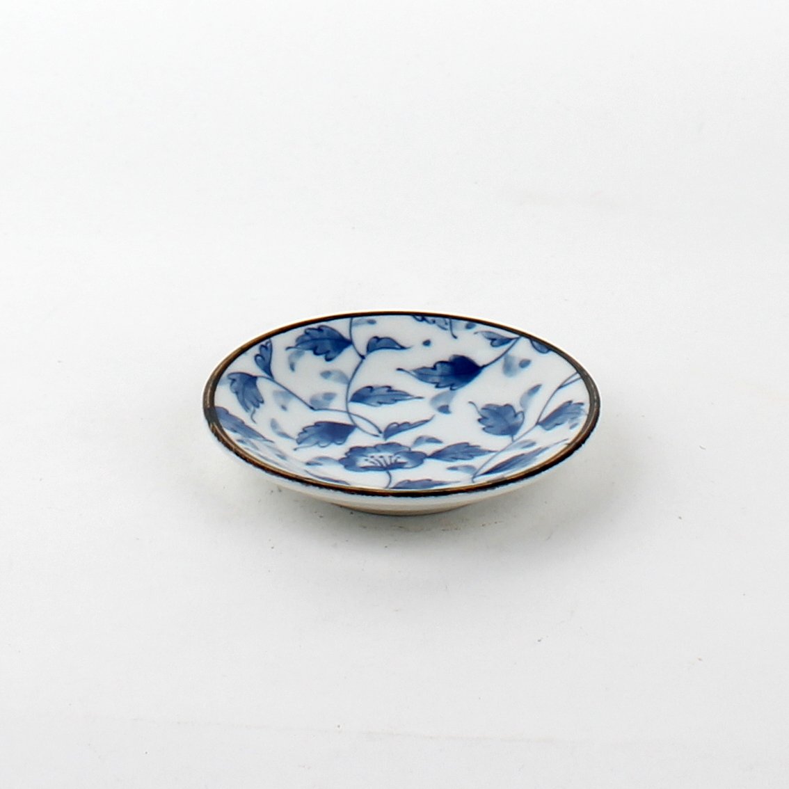 Plate (Porcelain/Mini/Small/Condiments/Flower/1.7x9x9cm) | Oomomo
